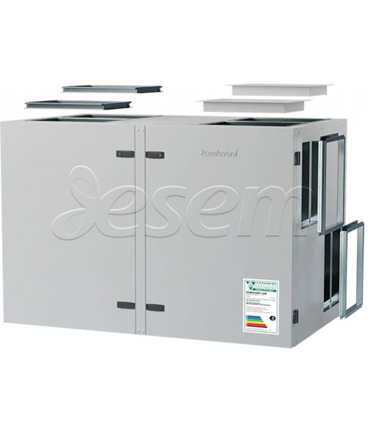 Verso R rotaciniai rekuperatoriai | el-vent.com™